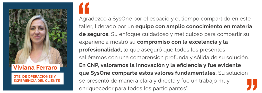 SysOne y CNP co-crearon un User Story Map - SysOne